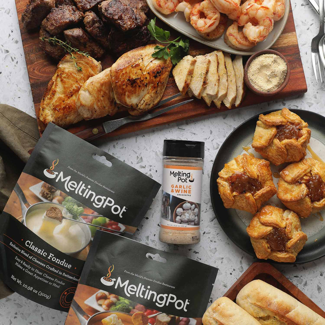Fondue Recipes | Shop | The Melting Pot Cookbook – Melting Pot at Home